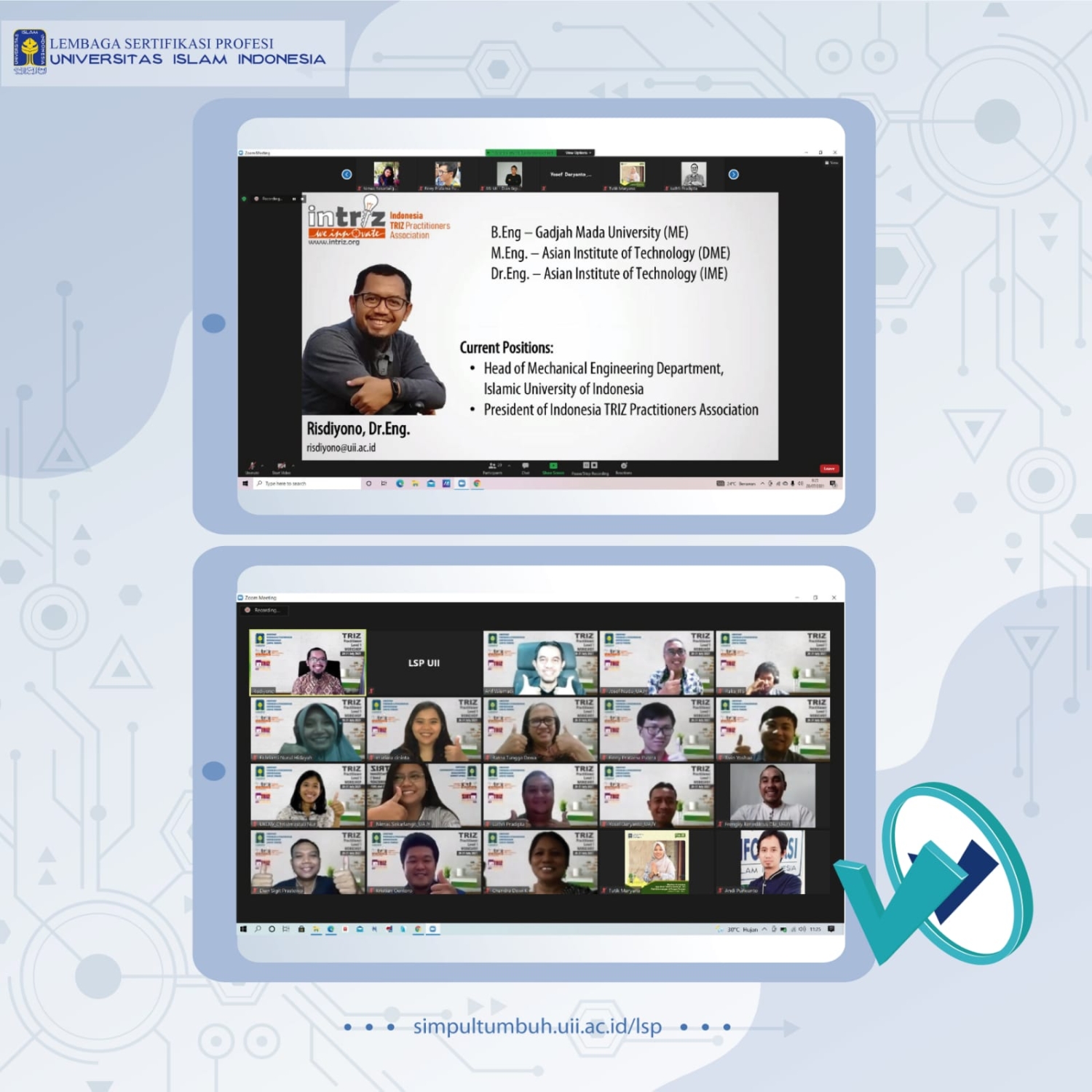 Workshop & Certification TRIZ Level 1 - Direktorat Simpul Tumbuh UII